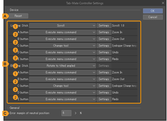 Contrôleur Tab-Mate (Windows/macOS)